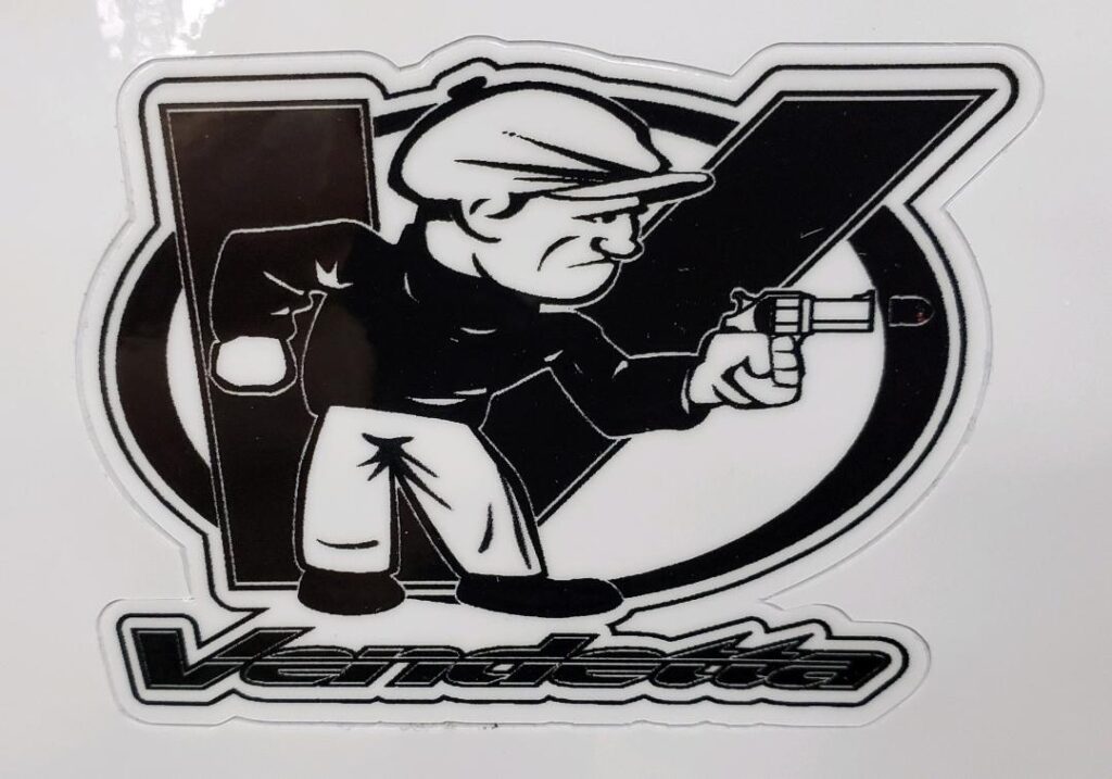 Original DC Guy Frame Decals | Vendetta BMX